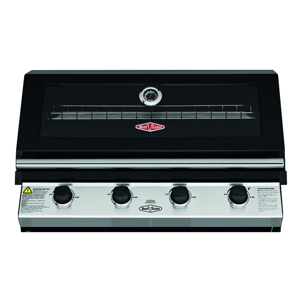 Beefeater 1200E Series 4 Burner Built In Gas BBQ Grill– Prime Outdoor Store
