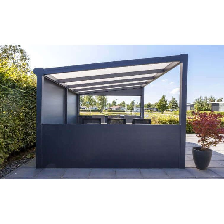 Deponti Veranda Side Wall - Panels with Space Above– Prime Outdoor Store