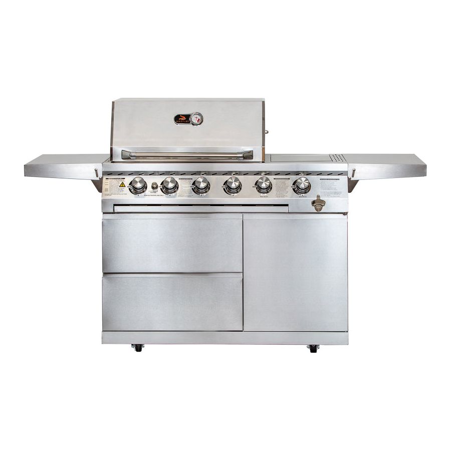 Whistler Grills Cirencester 4 + Side Burner BBQ Grill– Prime Outdoor Store