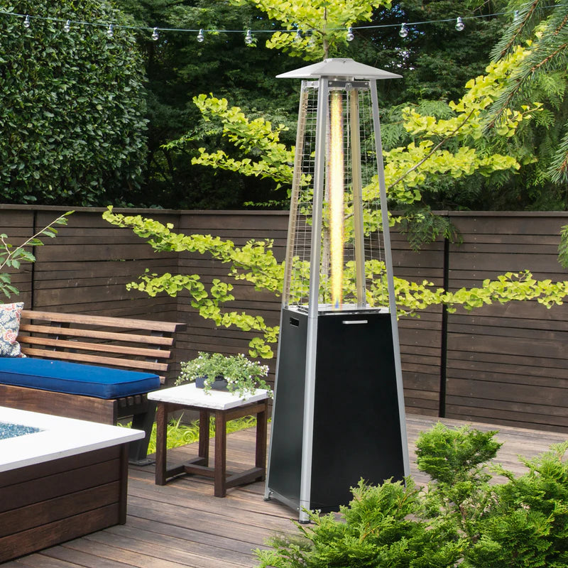 HEAT Outdoors Athena Plus + Flame Gas Patio Heater– Prime Outdoor Store