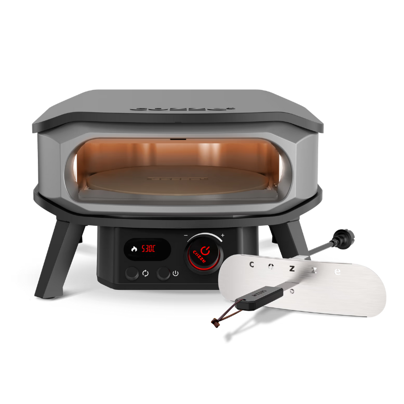 Cozze 13" Electric Pizza Oven with Rotating Stone – Indoor/Outdoor ...