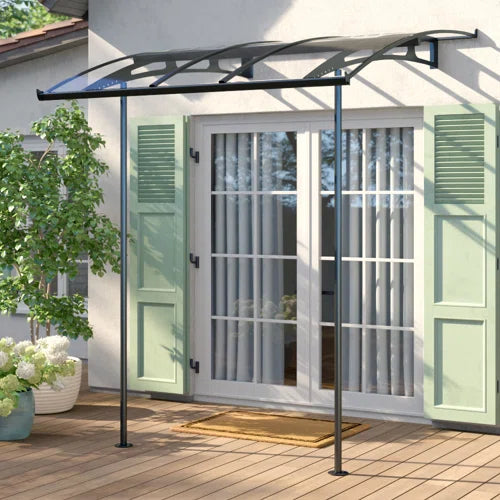 Canopia Vega Door Canopy with Two Posts– Prime Outdoor Store